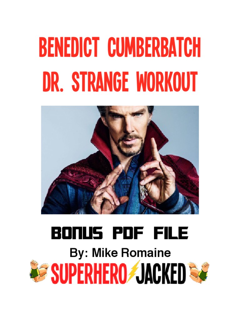 Workout DR Strange | PDF | Self Care | Sports