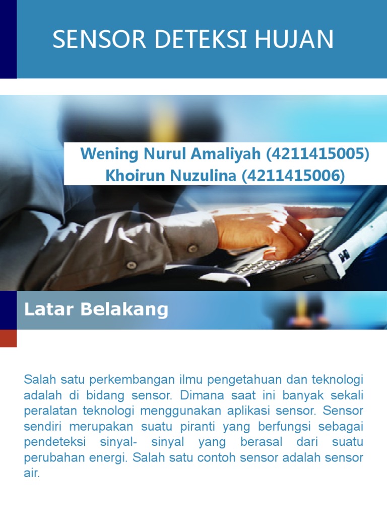 Fungsi dan Prinsip Kerja Sensor Hujan | PDF | Komputer