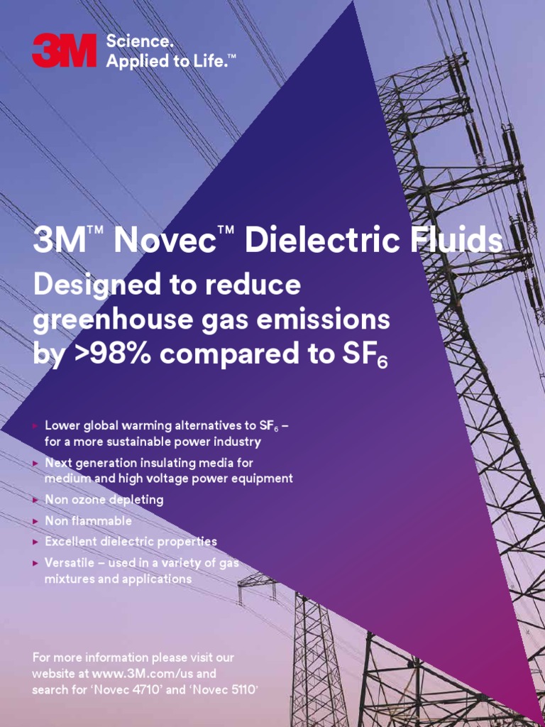 3M Novec Dielectric Fluids: Designed To Reduce Greenhouse Gas Emissions ...