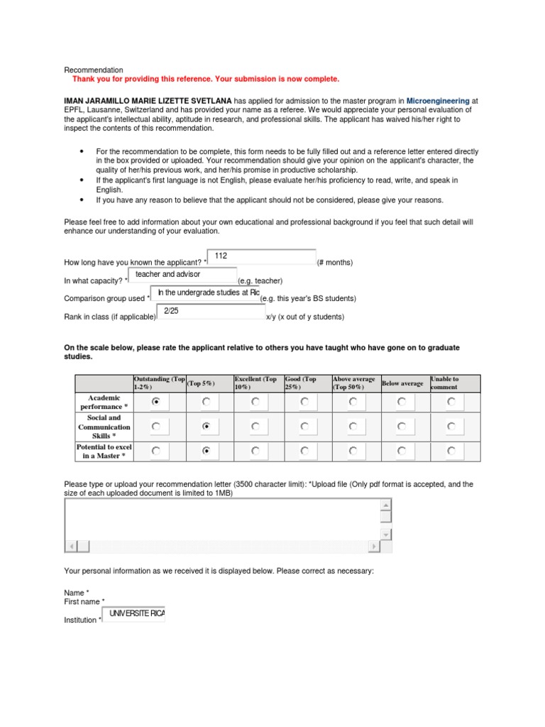 Recommendation MARIE | PDF | Cognition | Behavior Modification