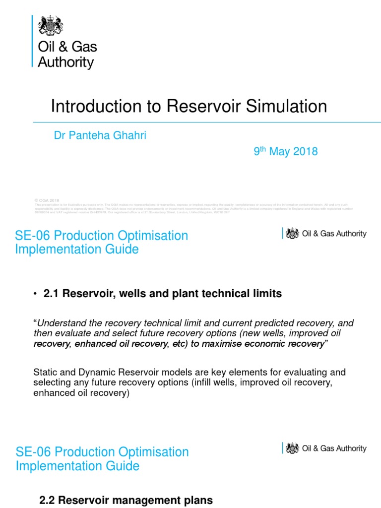 Devex 2018 Introduction To Reservoir Simulation | PDF | Petroleum Reservoir | Permeability ...