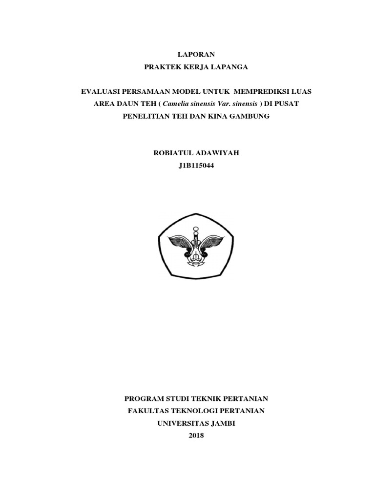 Laporan Robiatul Adawiyah | PDF