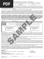 No Known Loss Declaration Form | PDF