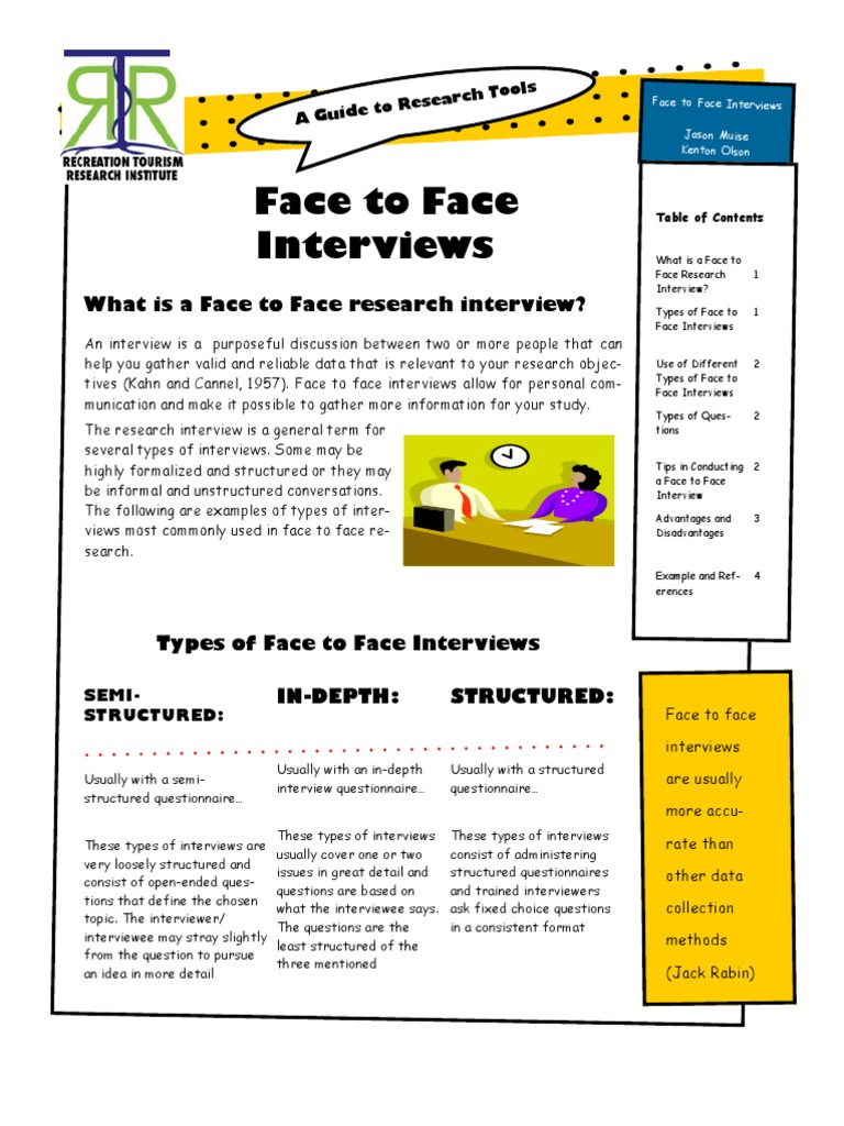 Face To Face | PDF | Interview | Question