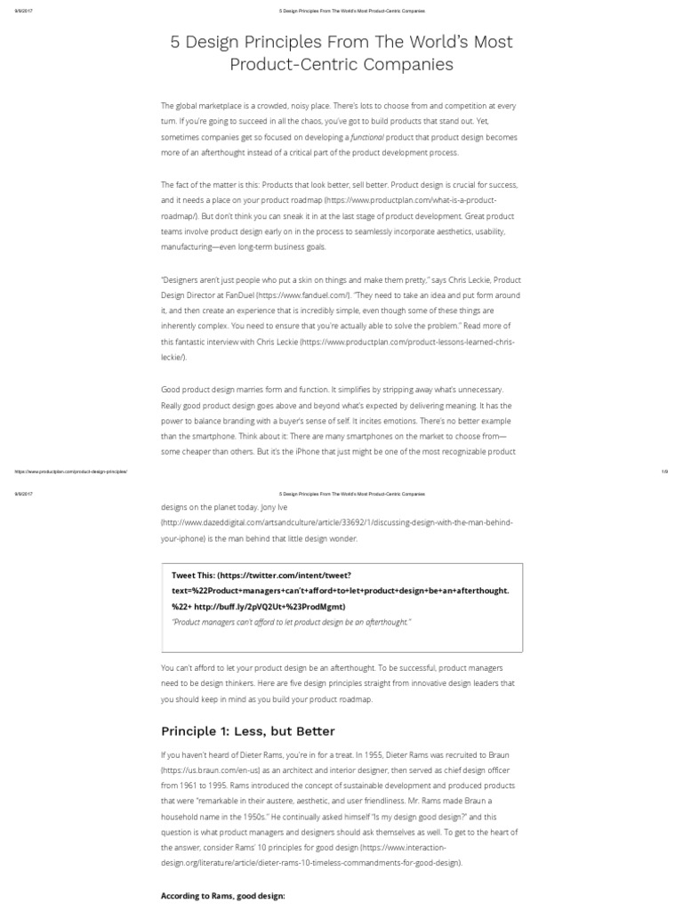 5 Design Principles | Download Free PDF | Product Design | Design