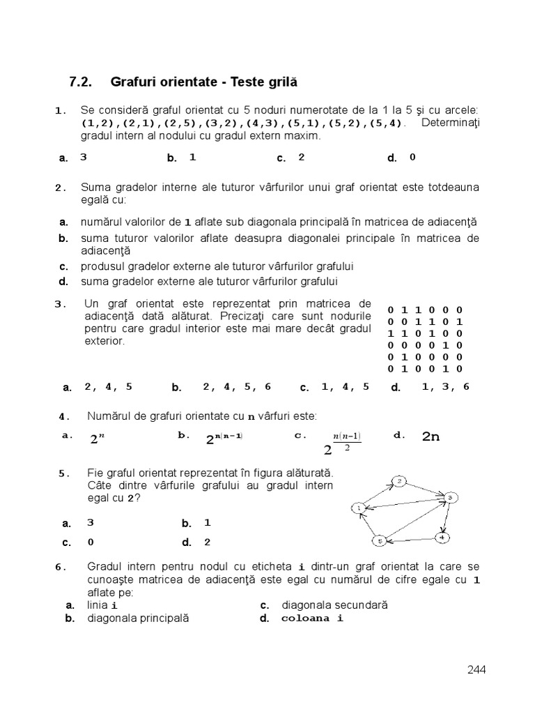 Grafuri Orientate | PDF