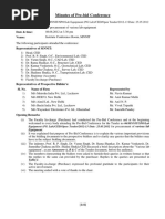 MINUTES of MEETING Purchase Committee | PDF | Specification (Technical ...