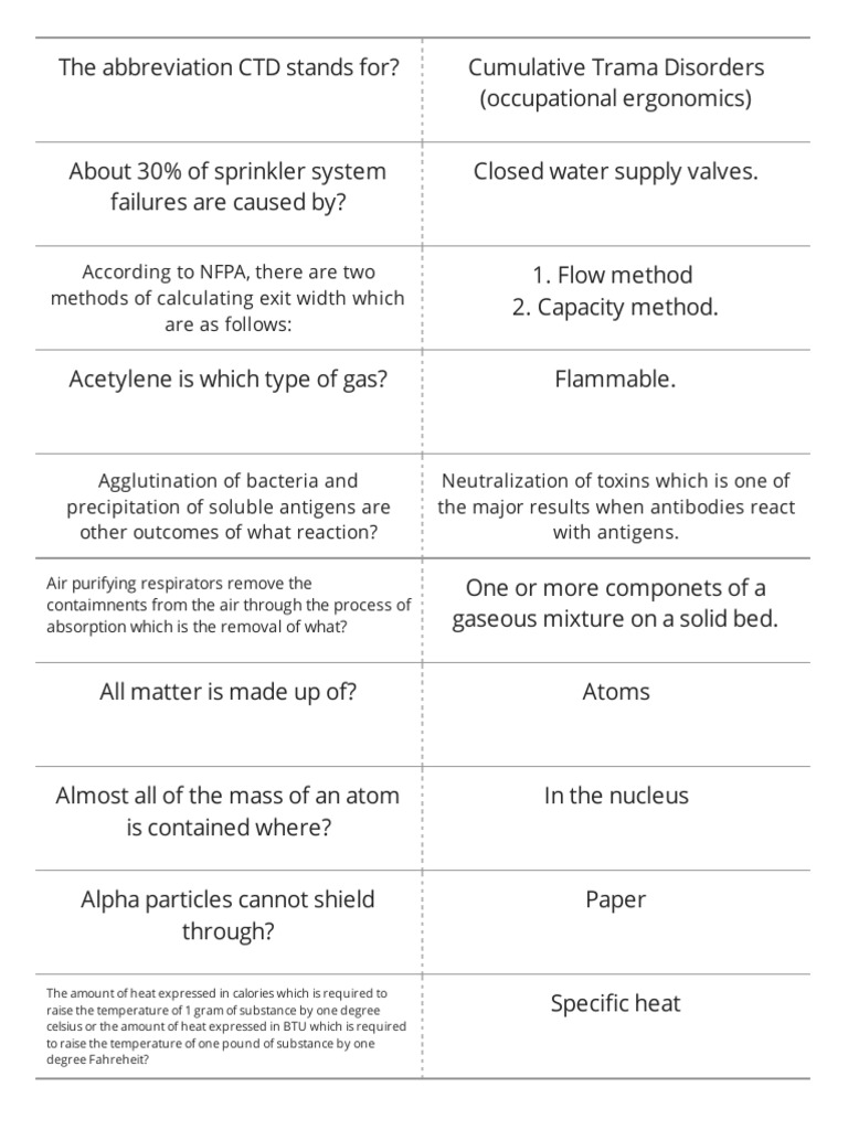 ASP Flash Card 1 PDF | PDF | Ionizing Radiation | Atoms