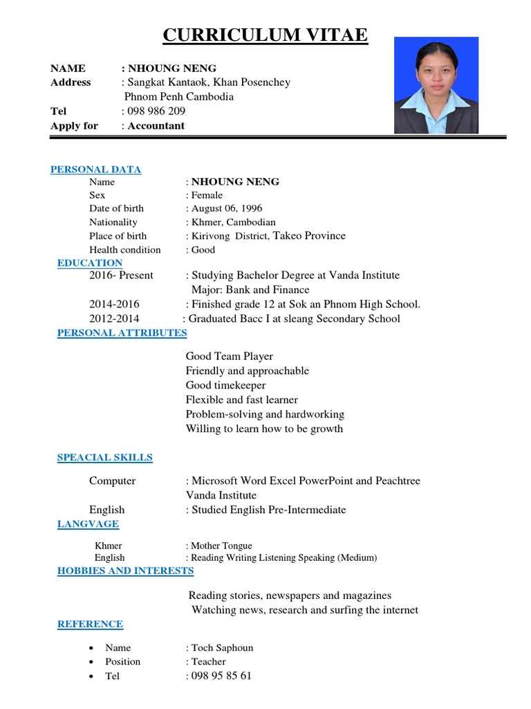 Nhoung Neng PDF | PDF | Cambodia | Curriculum