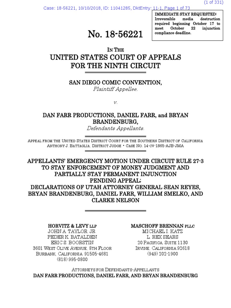 Comic Con | PDF | Trademark Distinctiveness | Lawsuit