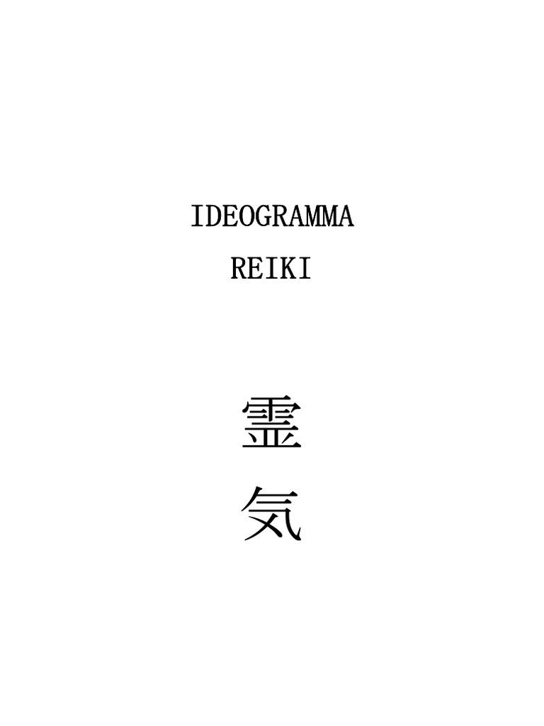Ideogramma Reiki | PDF