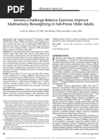 204Lm Ctsib Interpretation PDF | PDF | Balance (Ability) | Cognitive ...