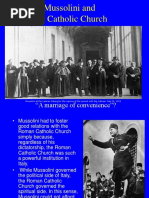 Mussolini and the Catholic Church, 1919-1940 | PDF | Benito Mussolini ...