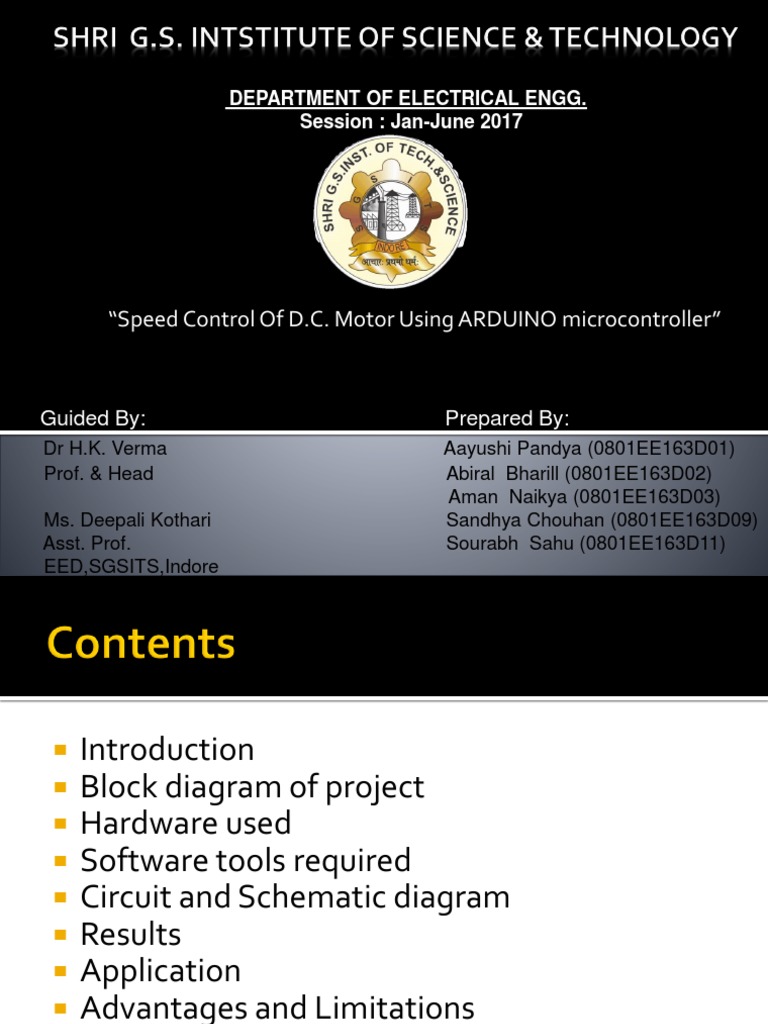 Arduino ppt-1 | PDF | Arduino | Switch