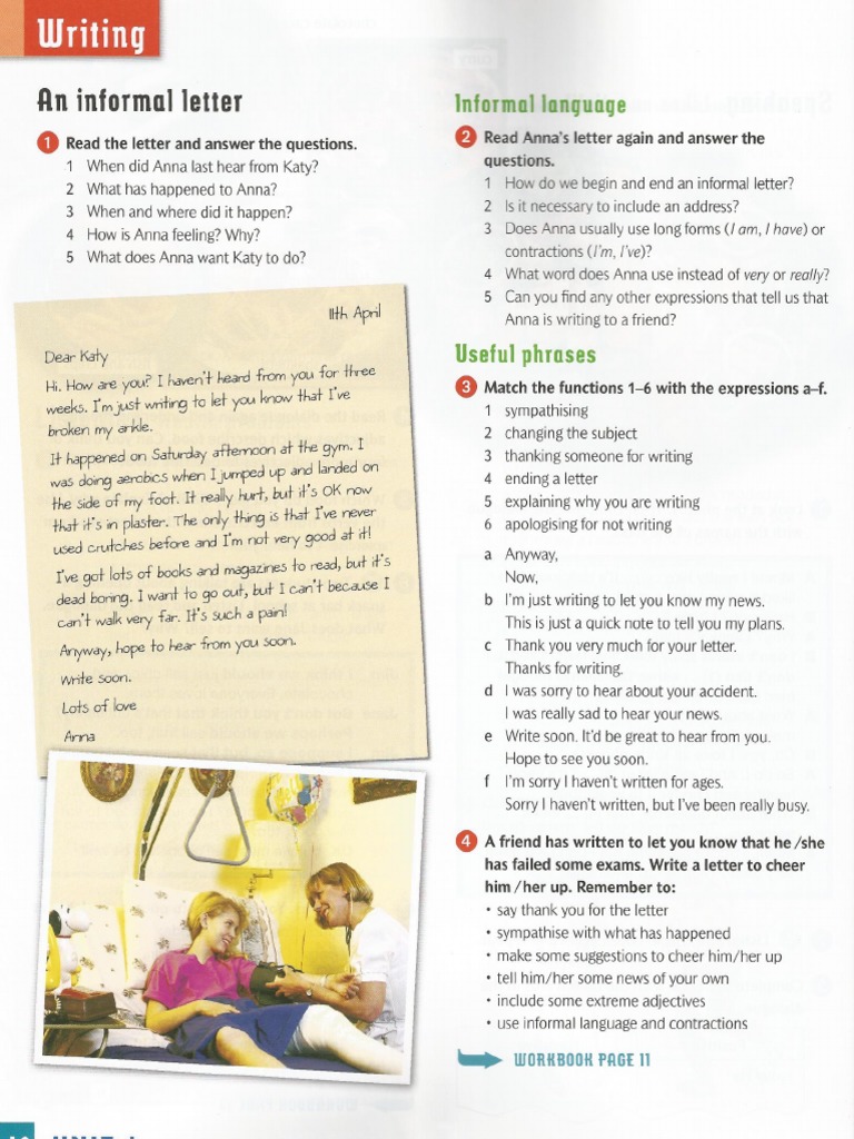 B1 Informal Letter 2 PDF | PDF