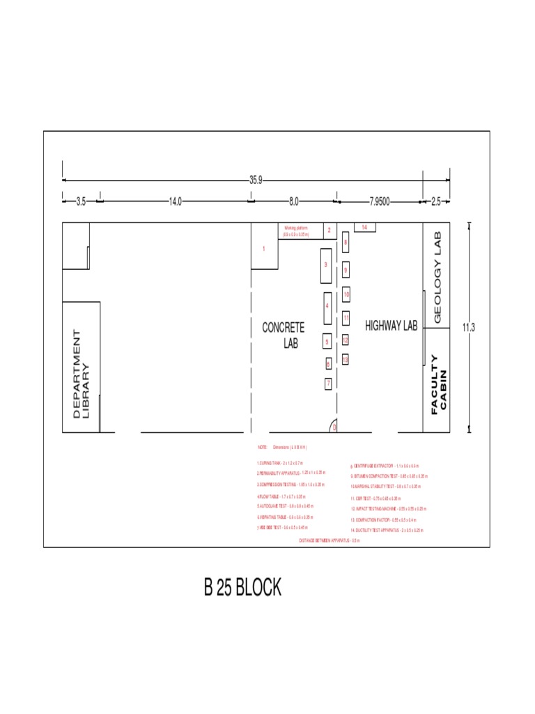 New Concrete Lab Drawing-Model | PDF | Civil Engineering | Materials