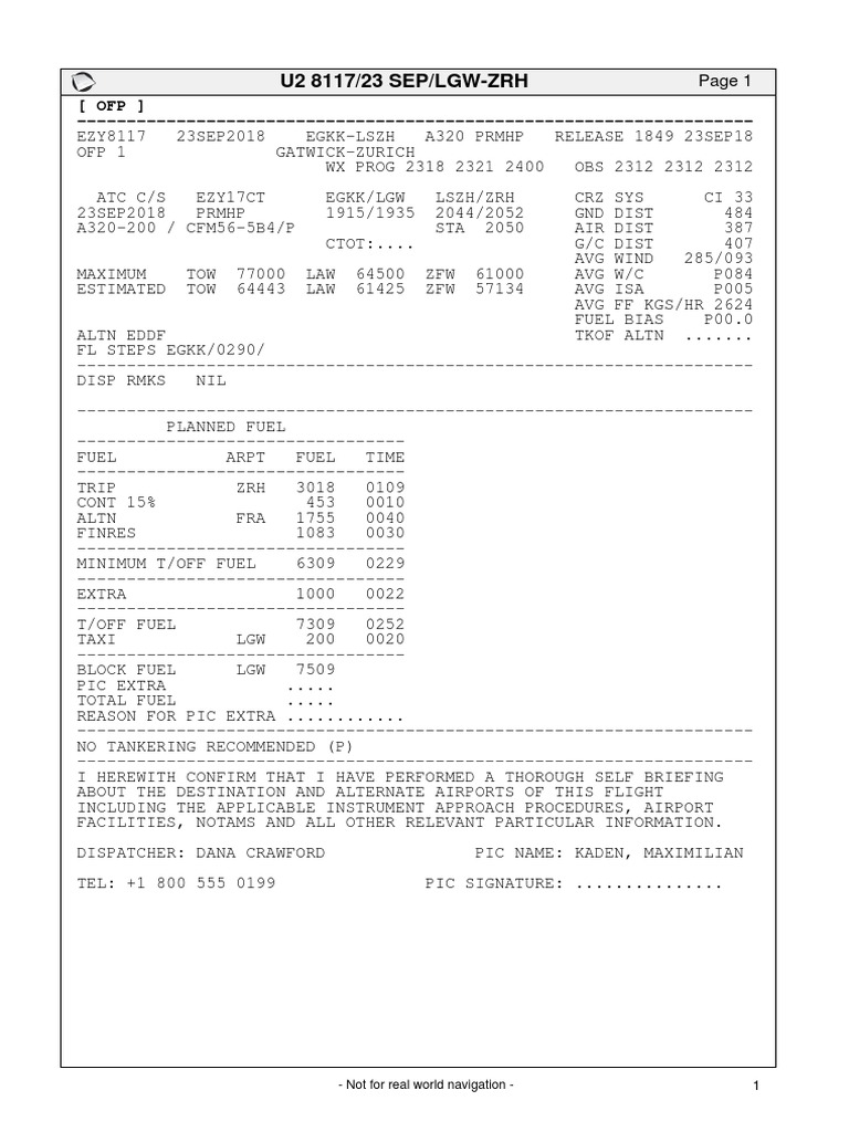 Ofp - Lido | PDF | Gliding | Airport