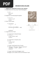 Menghitung Volume Pekerjaan Atap | PDF