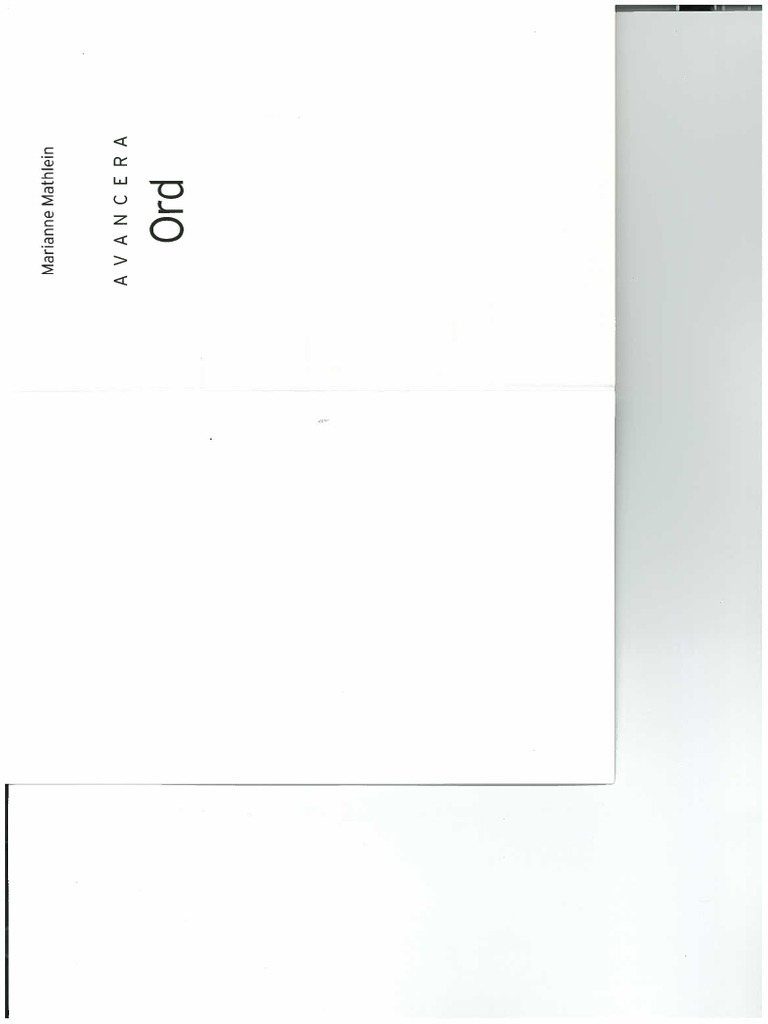 Avancera Ord PDF | PDF