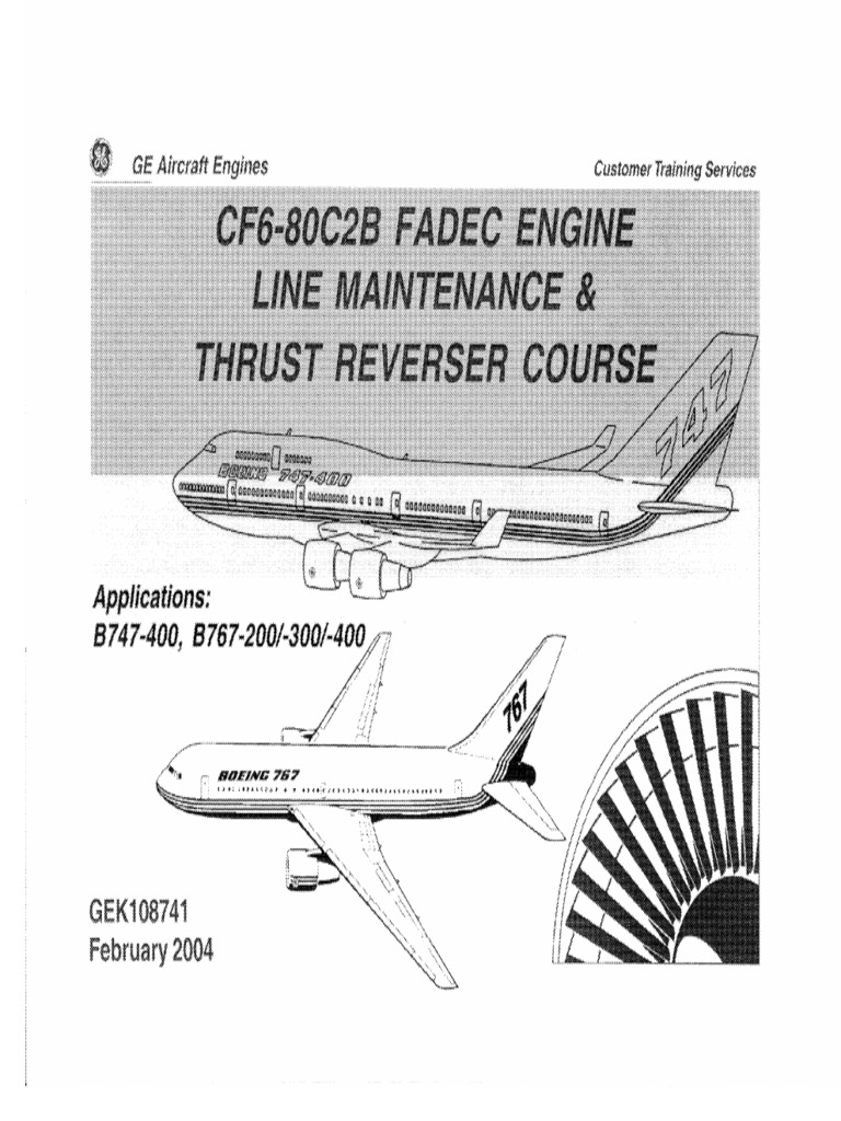 Fadec CF 80c2b | PDF