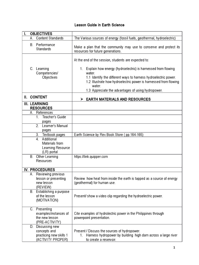 S11ES Ie 12 | PDF | Hydroelectricity | Energy Development