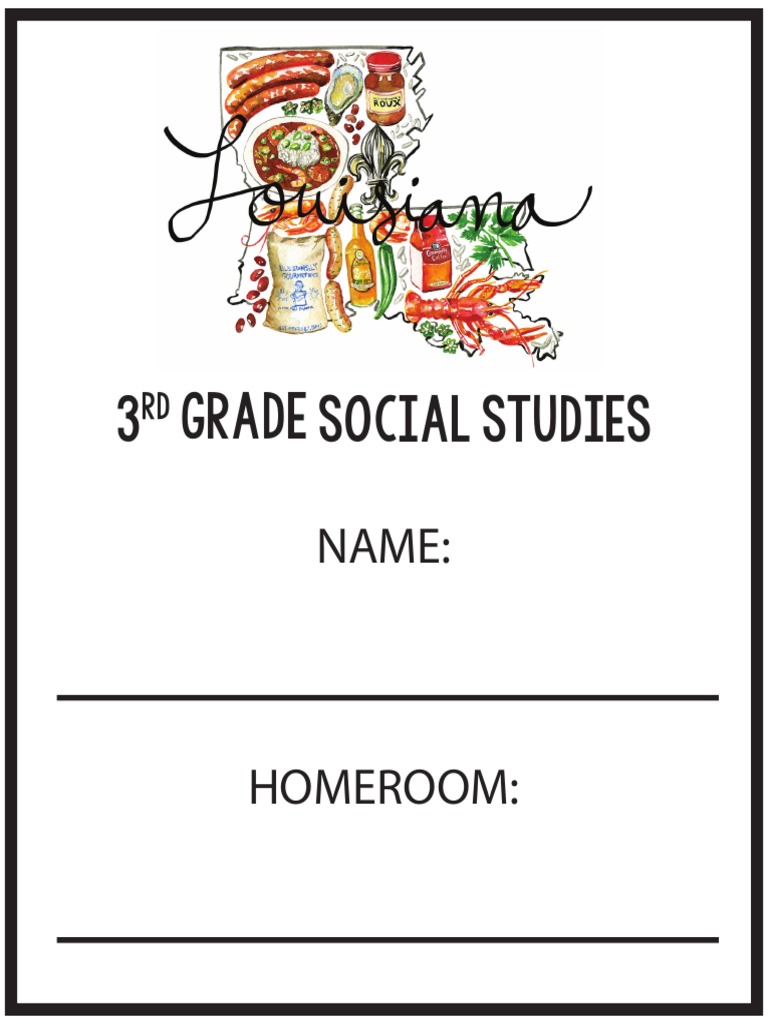 3 Grade Social Studies: Name | Download Free PDF | Louisiana | Stream