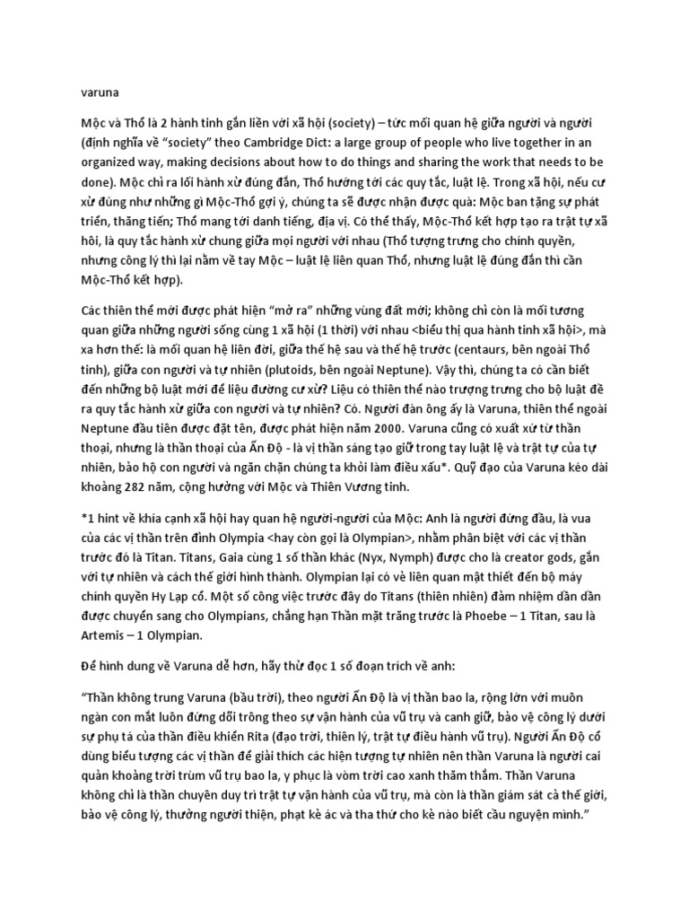 Varuna | PDF