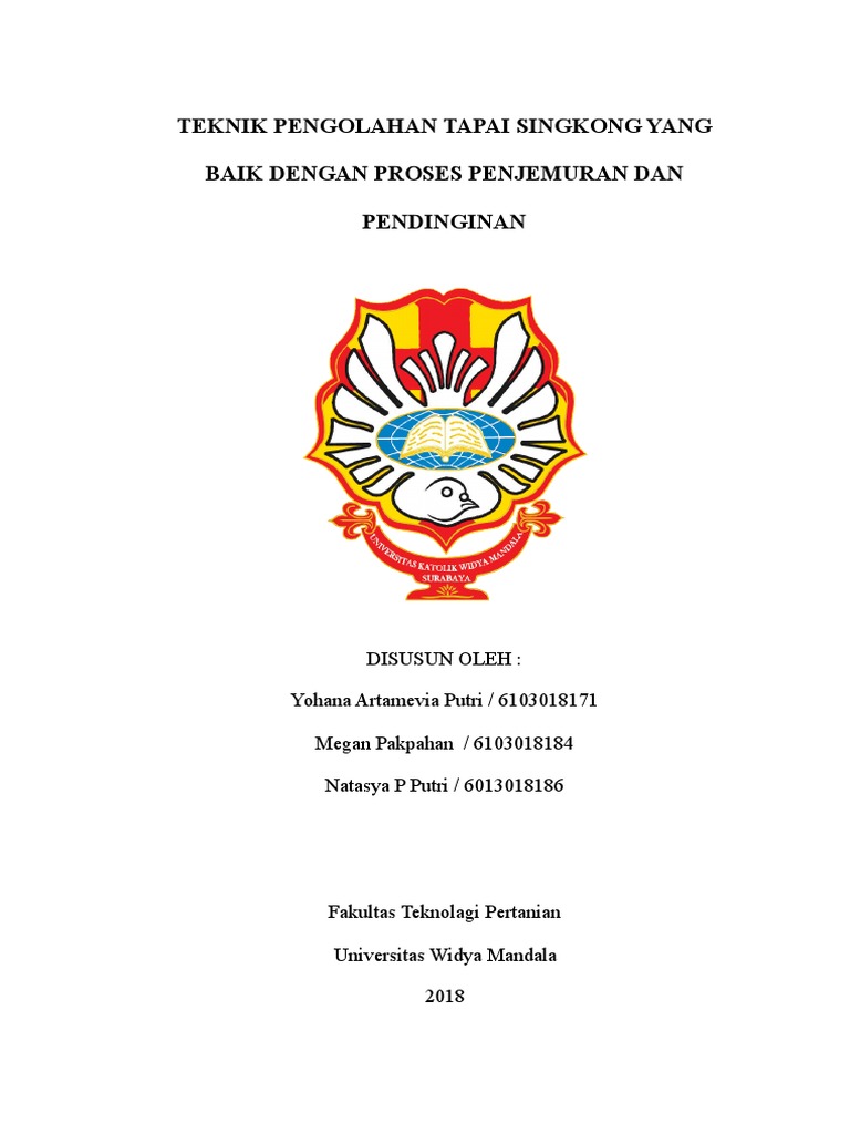 Tapai Singkong | PDF