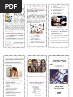 Triptico - DROGAS | PDF | Drogas | Cocaína