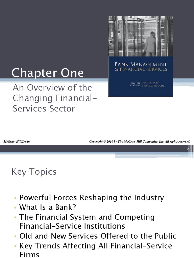 Bank Management and Financial Services 8e - Peter S. Rose, Sylvia C ...