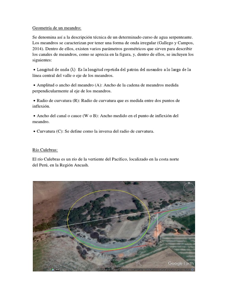 Geometría de Un Meandro | PDF | Historia