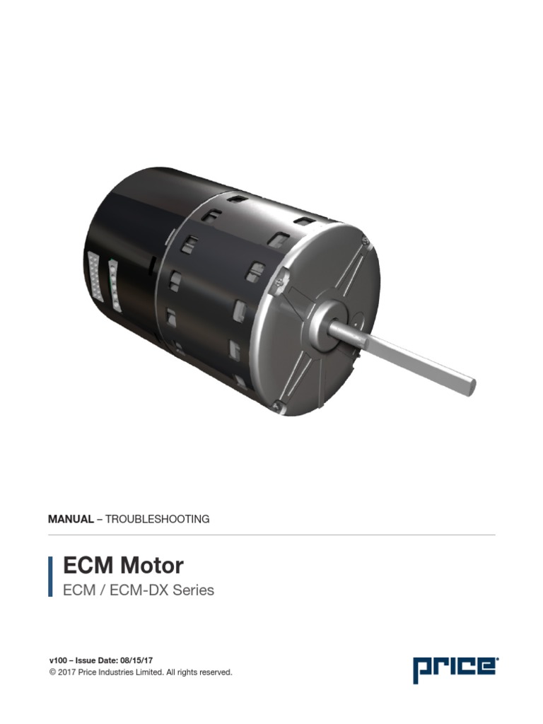 Ecm Motor Troubleshooting Manual PDF | PDF | Electrical Connector ...