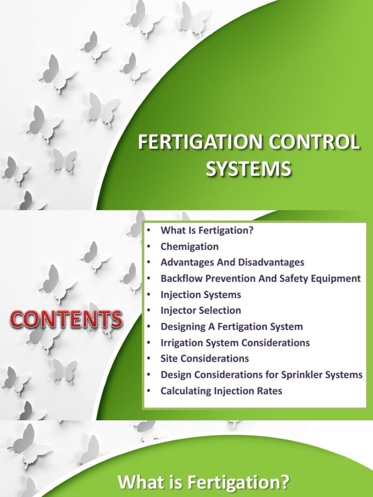 FERTIGATION | PDF | Pump | Valve