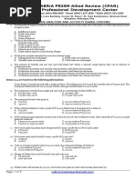 CVP Multiple Choice Questions With Answer | PDF | Market (Economics ...