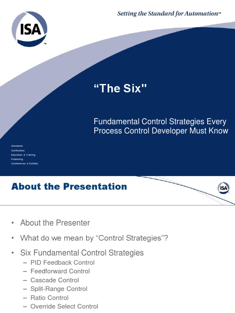 The Six - Fundamental Control Strategies PDF | PDF | Control Theory ...