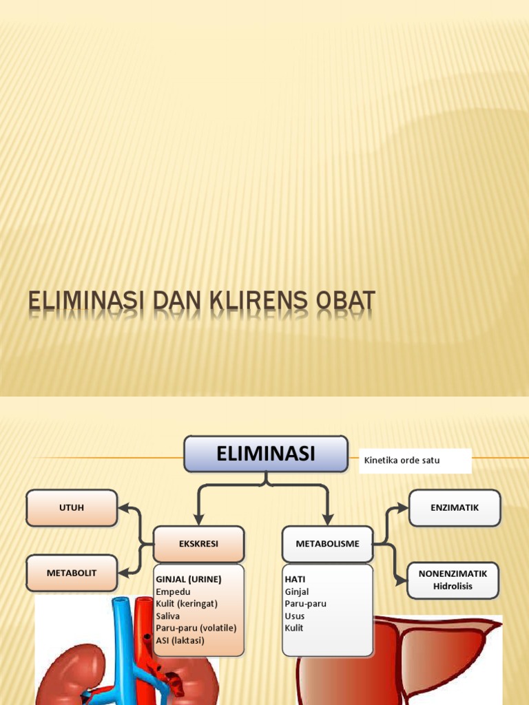 Eliminasi Dan Klirens Obat | PDF