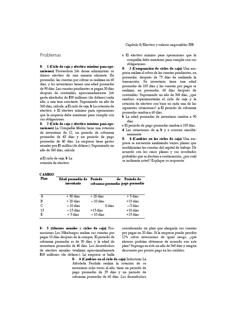Ejercicios CP | PDF | Inventario | Euro