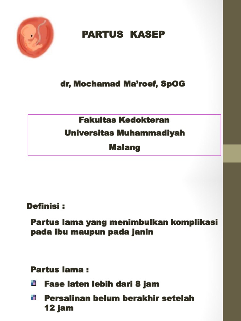 Partus Kasep | PDF