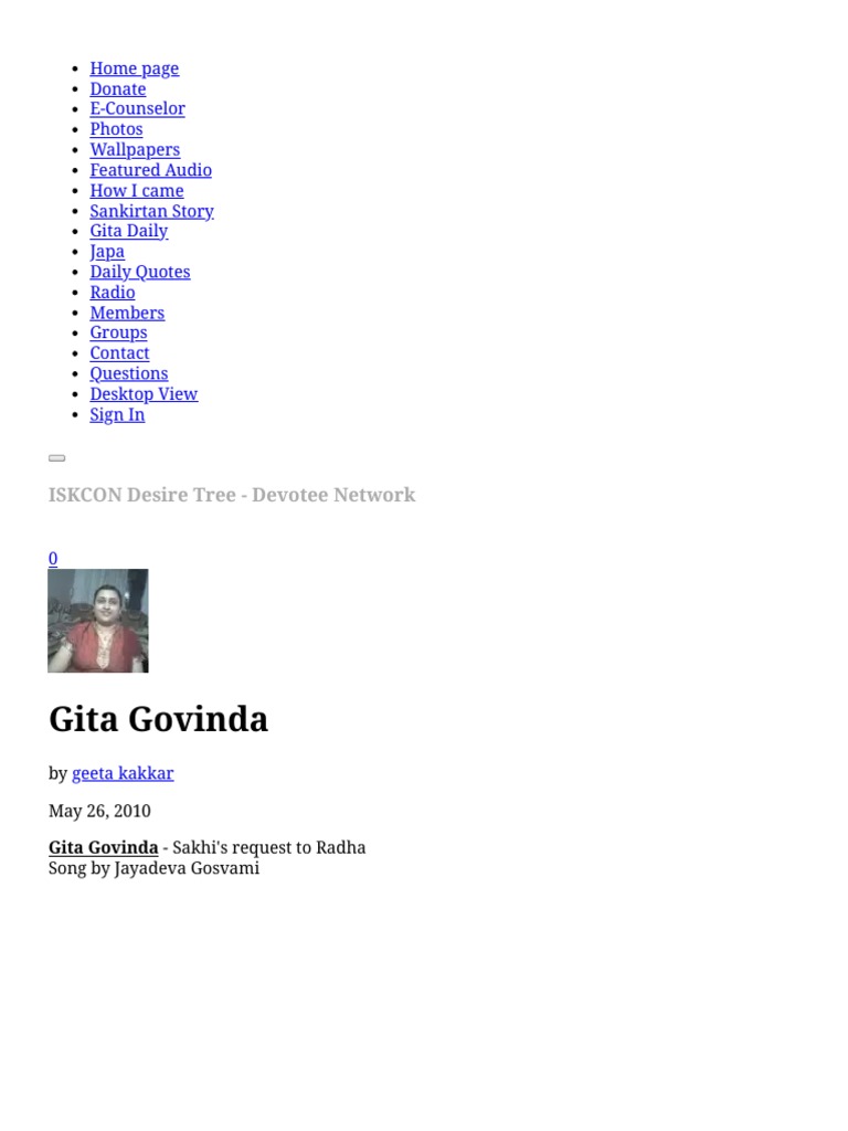 Dheera Sameera PDF | PDF | Krishna | Hinduism