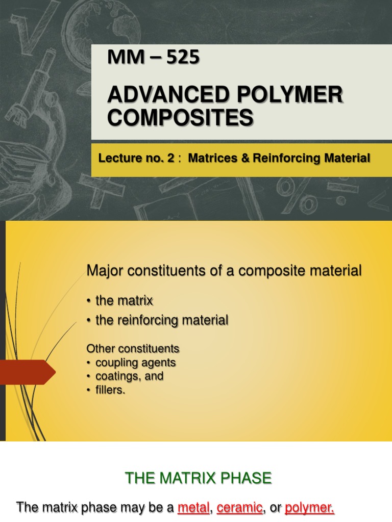 Advanced Polymer Composites | PDF | Epoxy | Composite Material