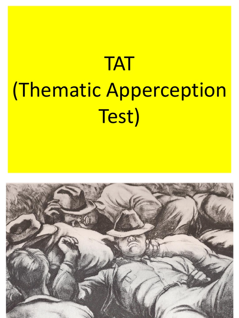 TAT (Thematic Apperception Test) | PDF