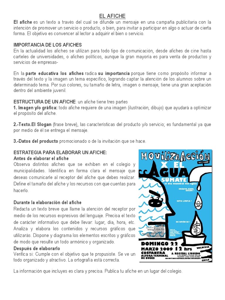 El Afiche | PDF