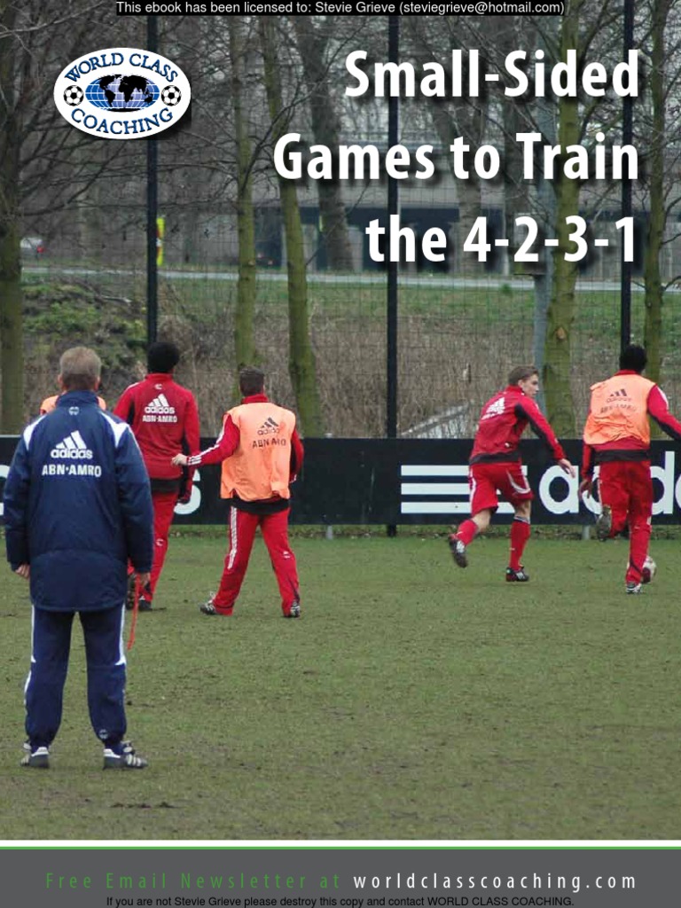 Small SidedGamestoTrainthe4231 | PDF | Forward (Association Football ...