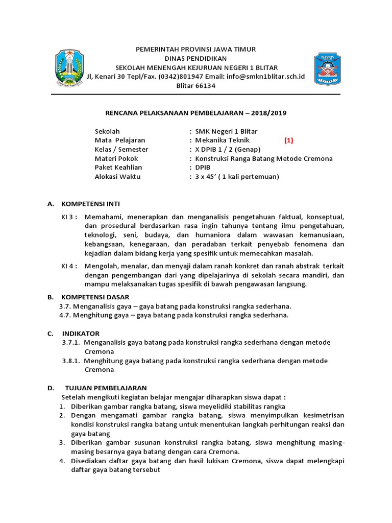 CONTOH RPP Mektek - Bro - RPP 3.7 Pertemuan 1 - Ekspositori | PDF