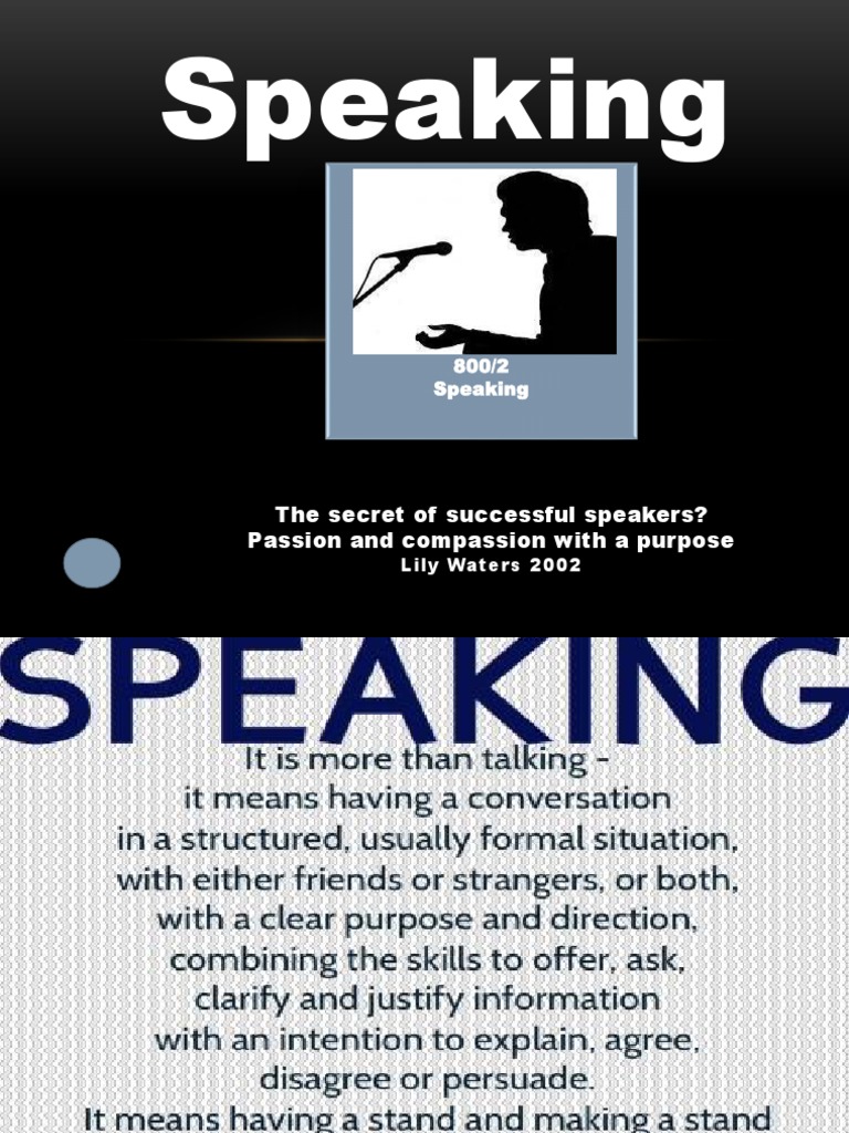 SPEAKING - Perform Well in Exam and Be A Top Student | PDF | Test ...