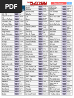 Videoke Song Book | PDF | Singers | American Musicians