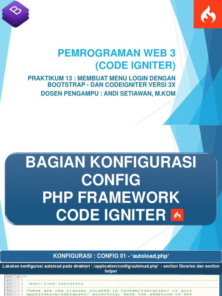 Login CodeIgniter 3 dengan Bootstrap | PDF | Komputer | Teknologi ...