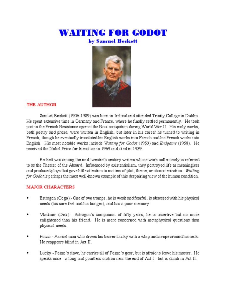 Waiting For Godot | PDF