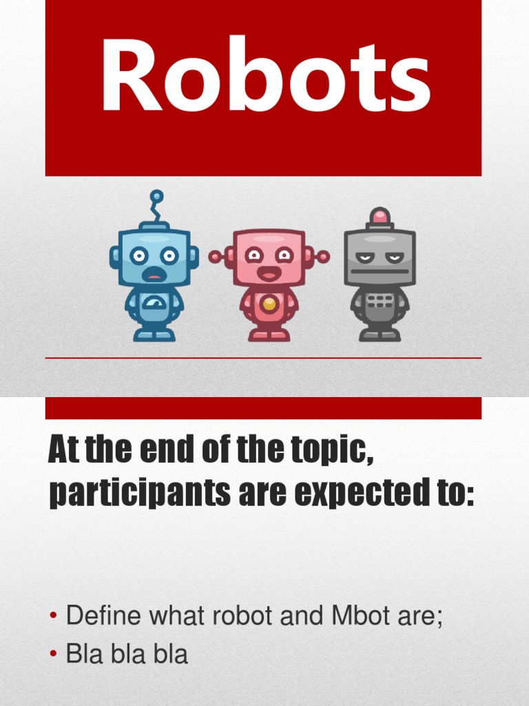 MBOT | PDF | Robot | Robotics