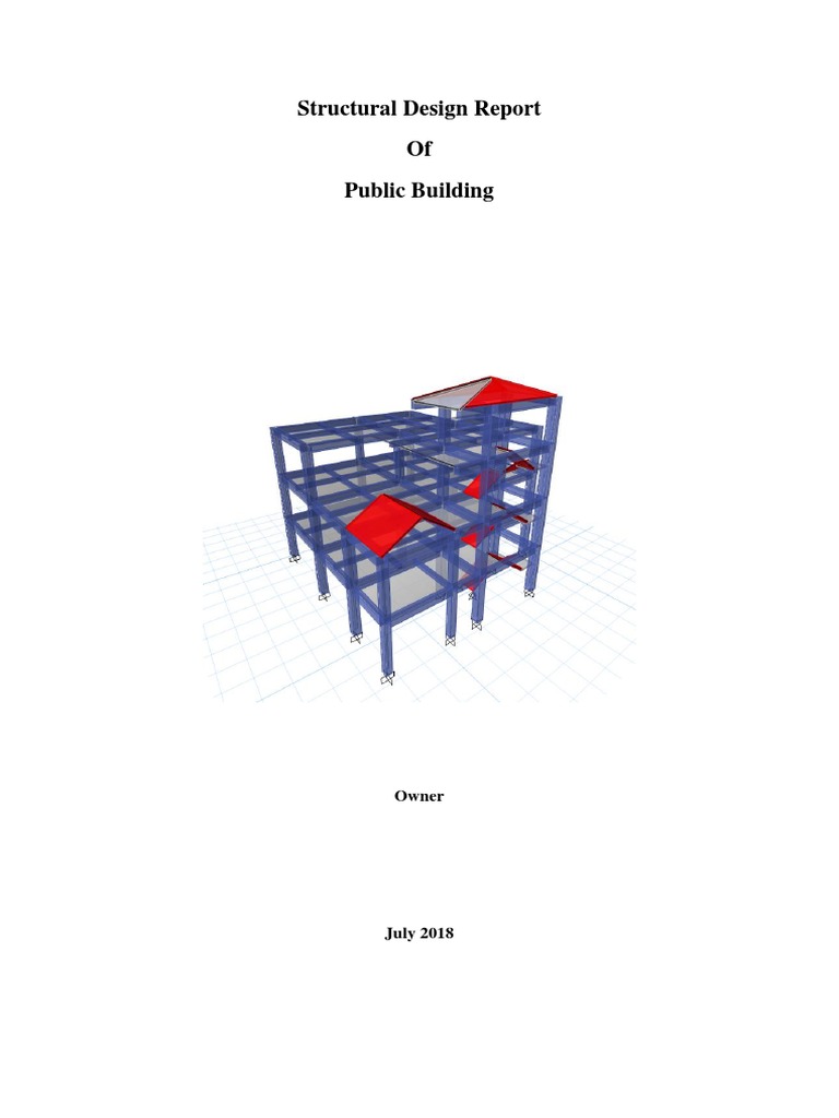 Structural Design Report of Public Building: Owner | PDF | Art